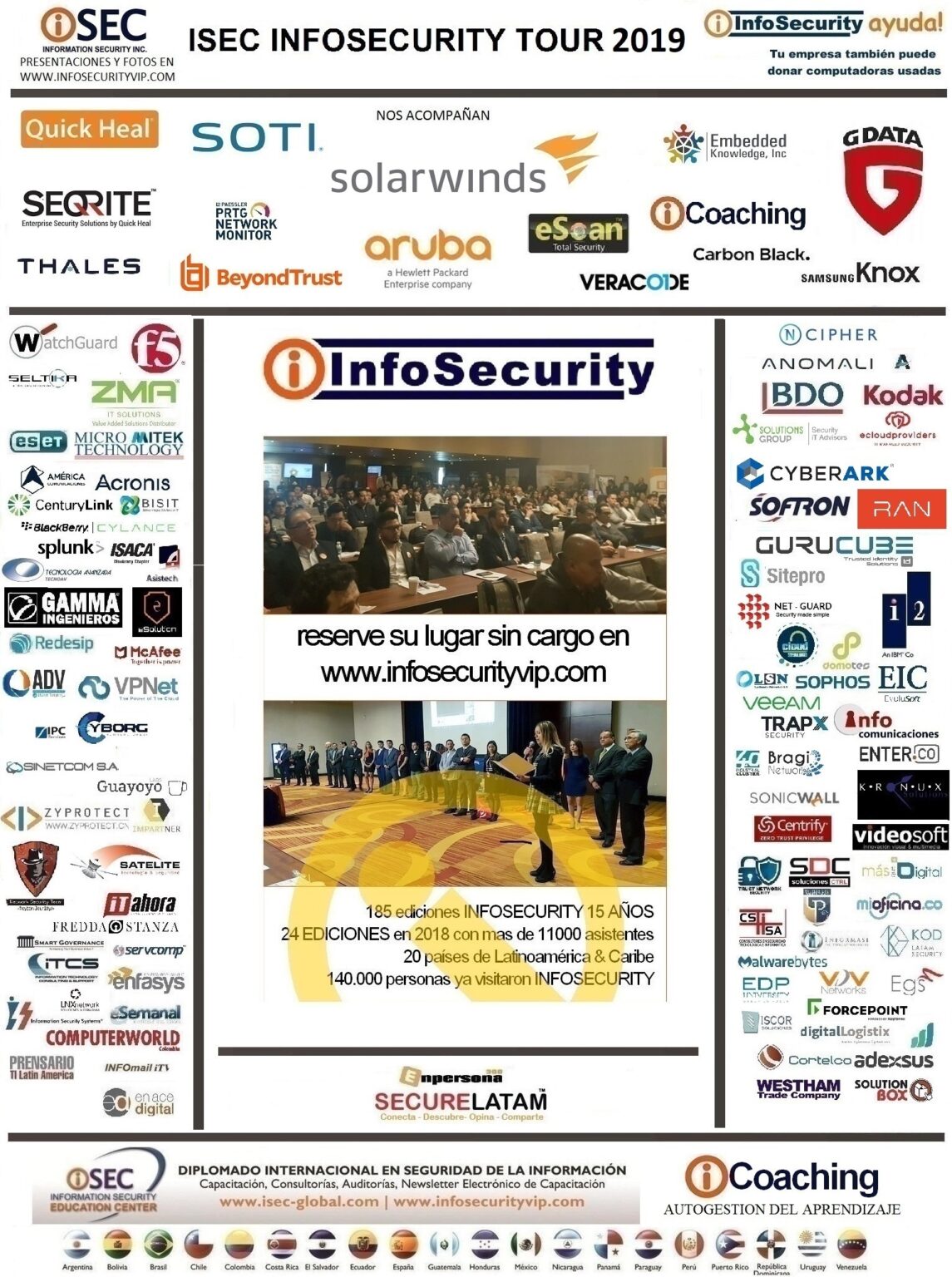 ISEC INFOSECURITY ON SITE & VIRTUAL TOUR 2025 – "CYBERSECURITY LOW COST IN THE AGE OF AI ...